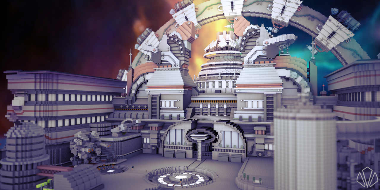 Into Orbit Spawn -Stew Minecraft Map