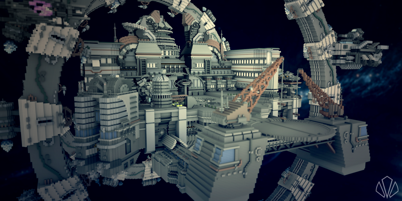 Into Orbit Spawn -Stew Minecraft Map