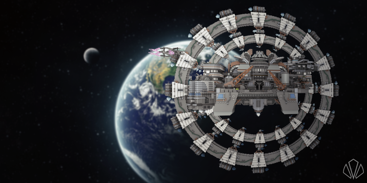 Into Orbit Spawn -Stew Minecraft Map