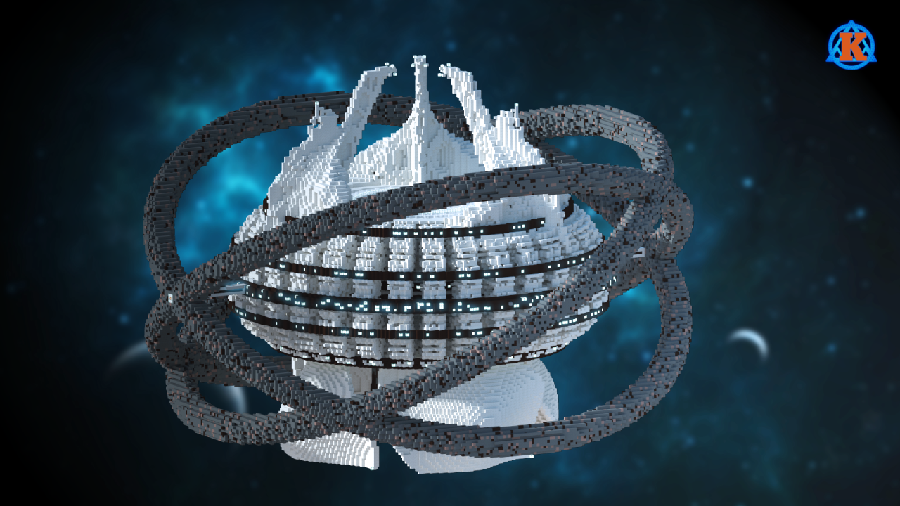 Space Station Build Minecraft Map