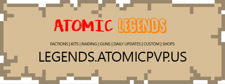 Atomic Legends Minecraft Server