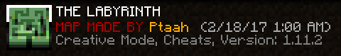 The Labyrinth [Maze Map] Minecraft Map
