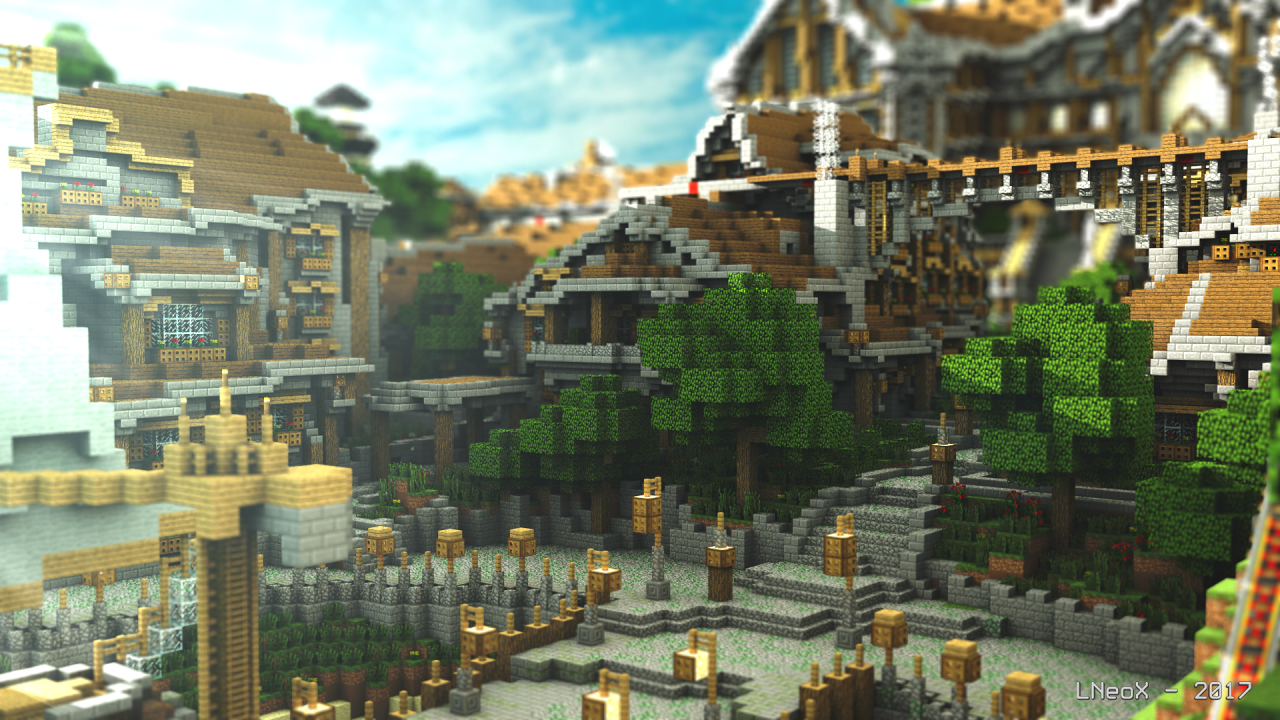 Crooked Town [Download] Minecraft Map