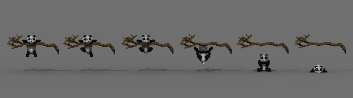 Panda Animation Minecraft Map