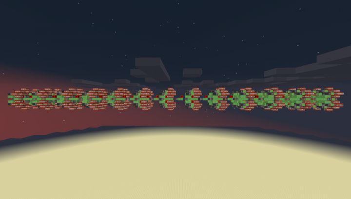 Flying Expandable Block Slimeblock Carrier Minecraft Map