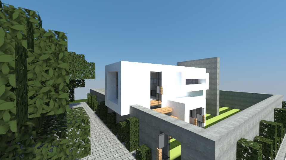 A SMALL MINIMALIST HOUSE Minecraft Map