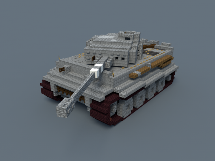 Tiger I Remake (4:1) Minecraft Map