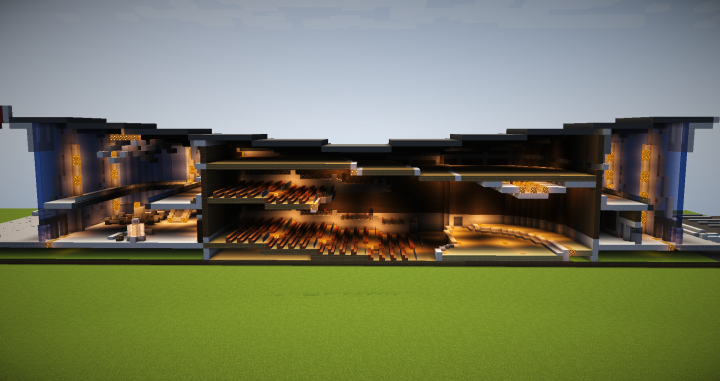 Central Concert Hall Minecraft Map