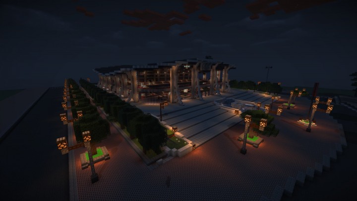 Central Concert Hall Minecraft Map