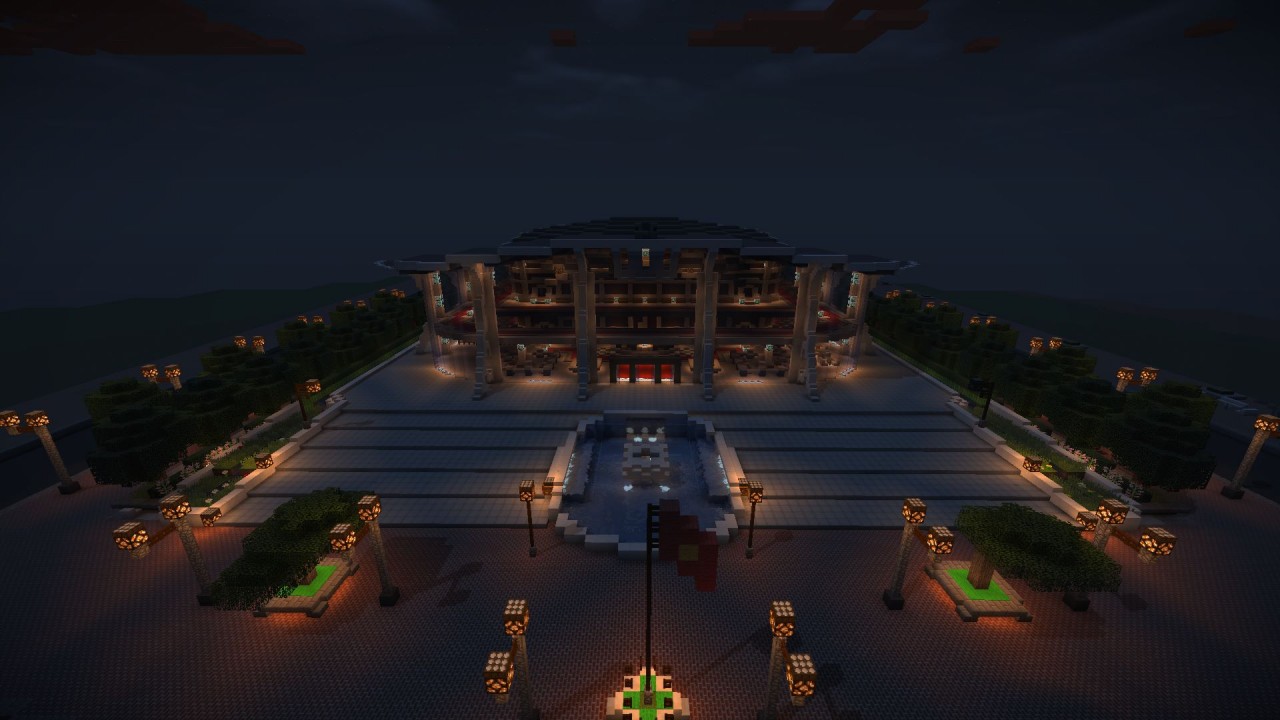 Central Concert Hall Minecraft Map