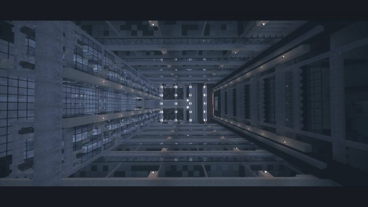 [REALISTIC] Custom Modern City Center Office Building Minecraft Map