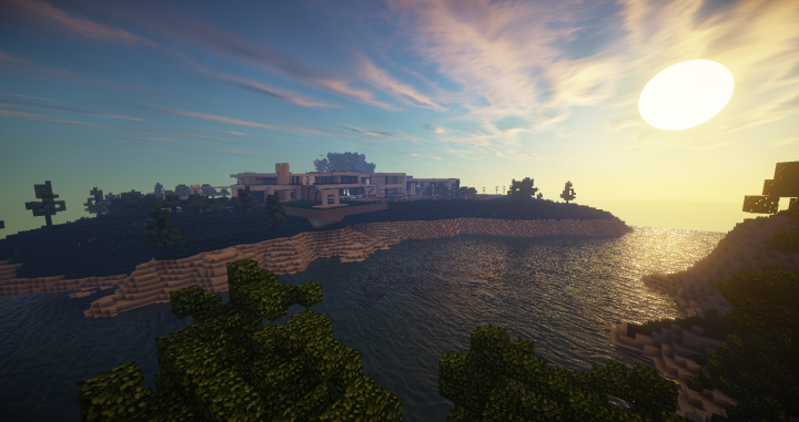 [GN] Crescent Bay Island Villa - GN modern house collection 01 ...