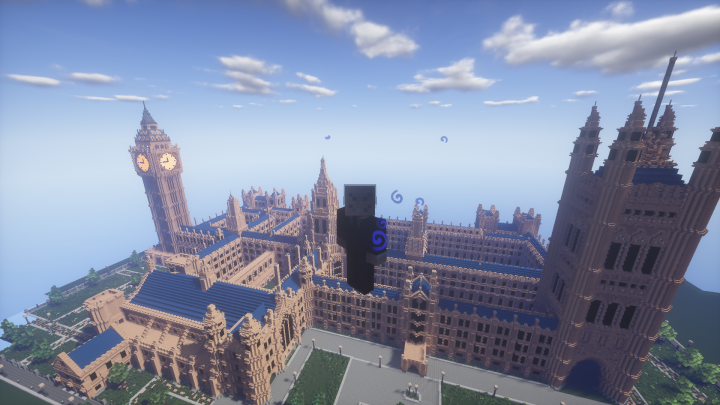 Palace of Westminster Minecraft Map