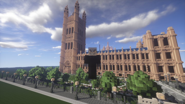 Palace of Westminster Minecraft Map