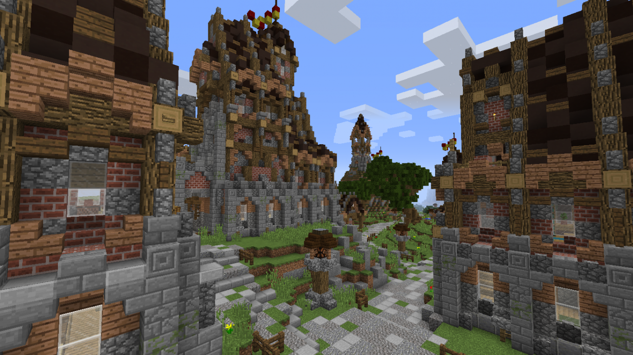 DMC spawn village | Event update Minecraft Map