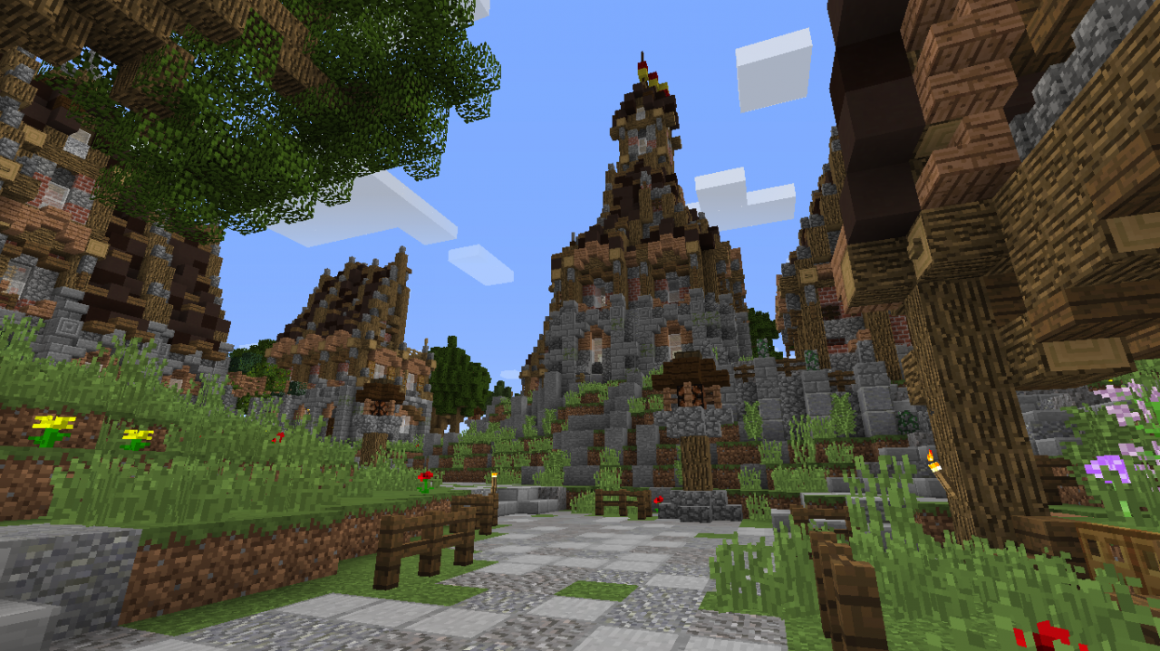 DMC spawn village | Event update Minecraft Map