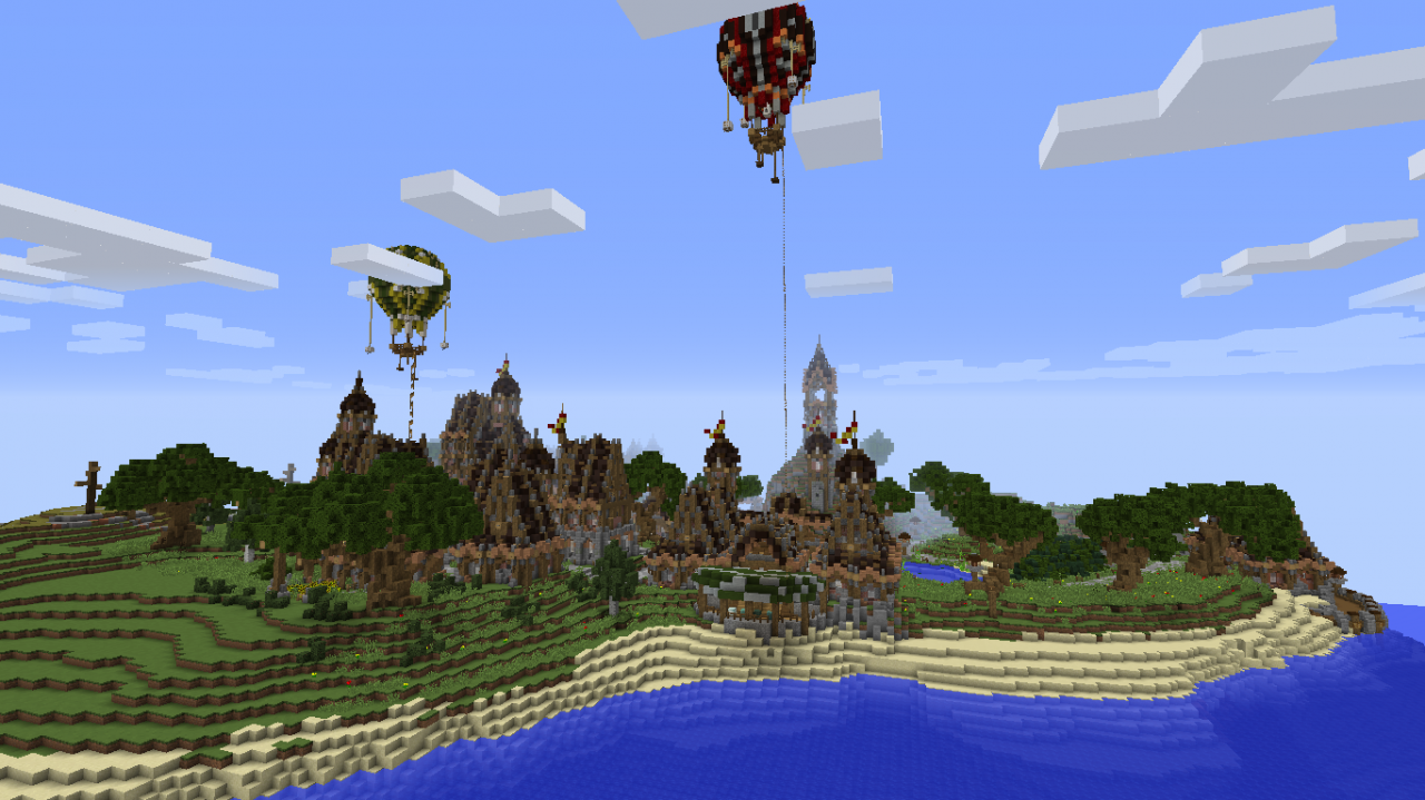 DMC spawn village | Event update Minecraft Map