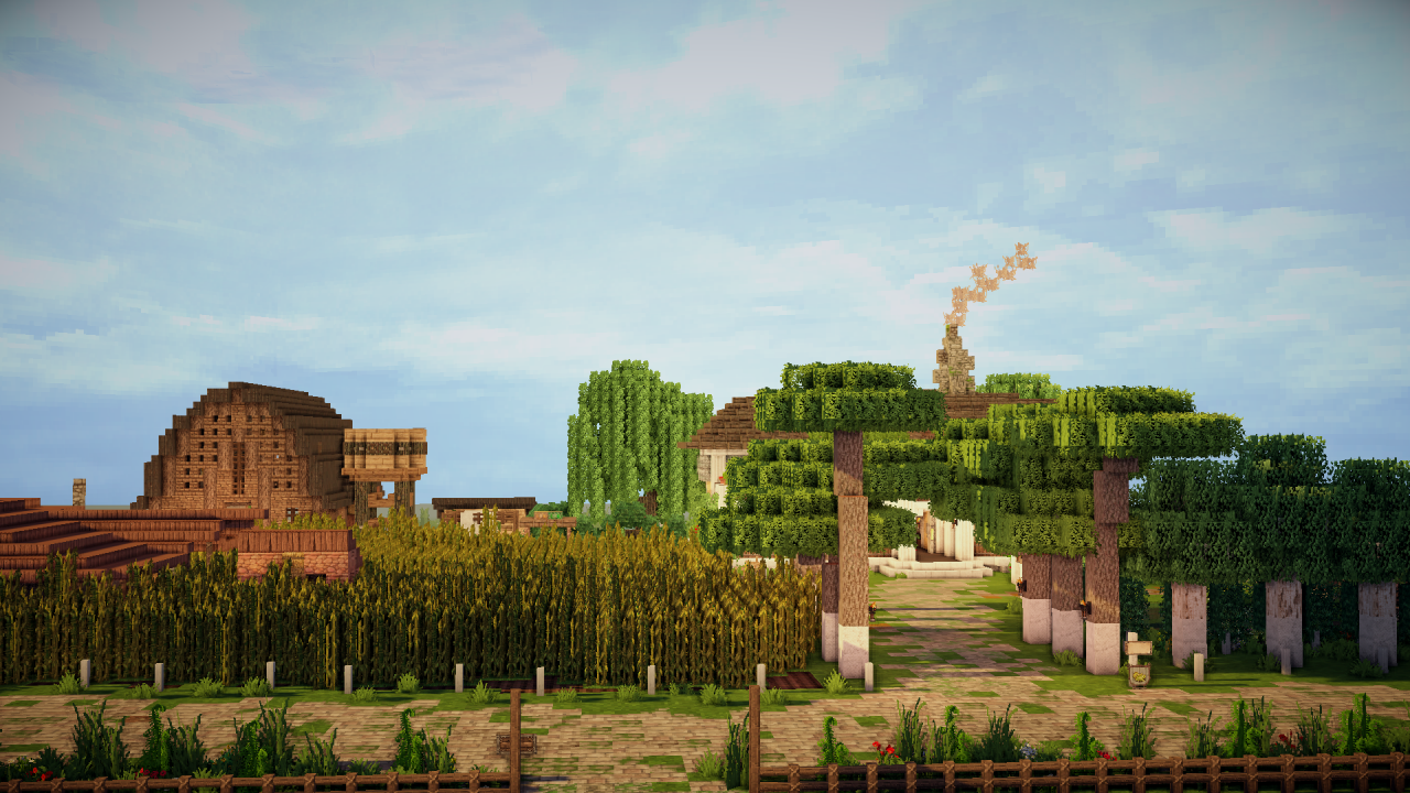 Colonial sugarcane plantation Minecraft Map