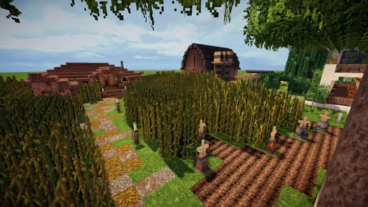 Colonial sugarcane plantation Minecraft Map