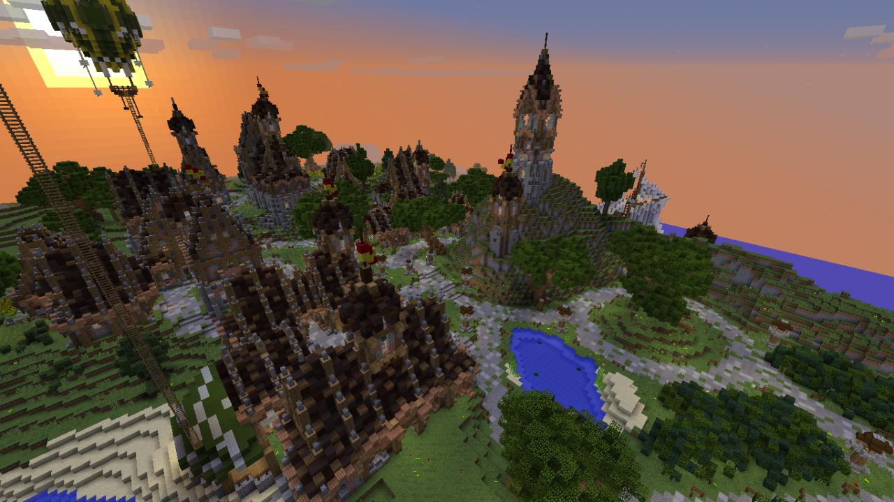 DMC spawn village | Event update Minecraft Map