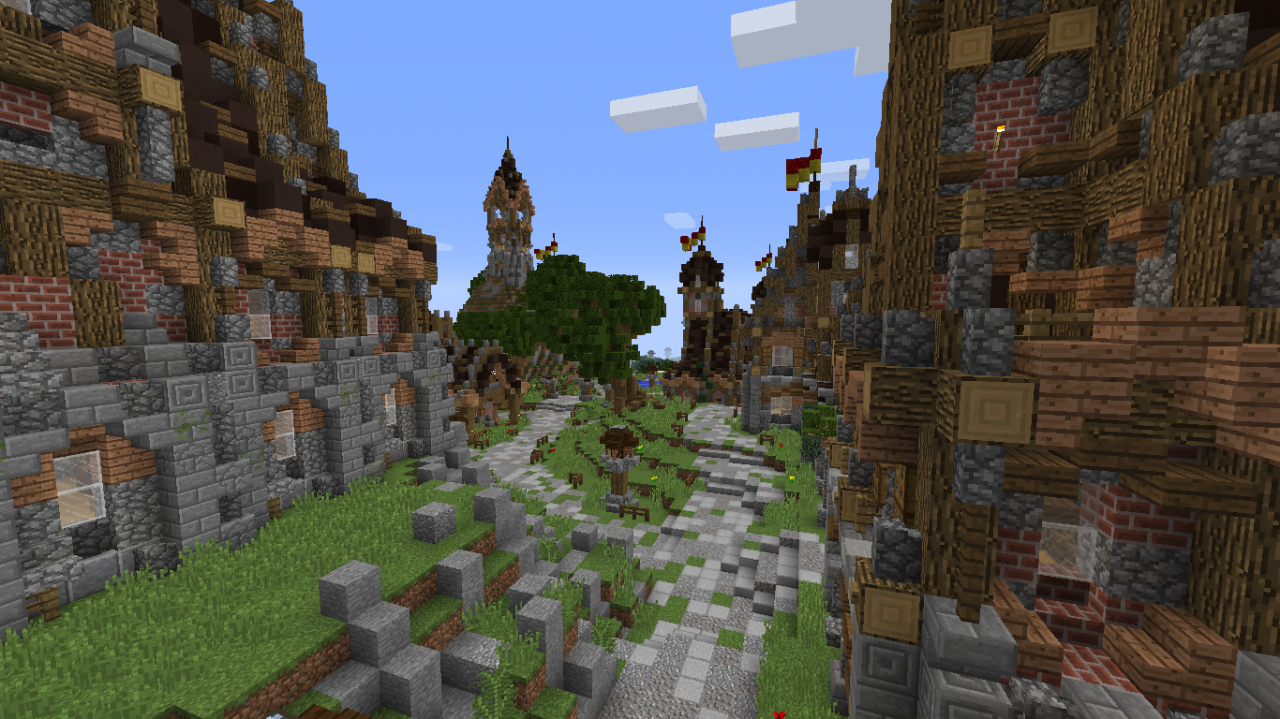DMC spawn village | Event update Minecraft Map