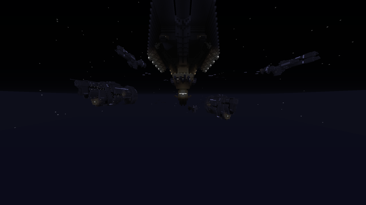 UNSC Spirit of Fire 1:10 scale Minecraft Map