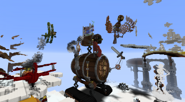 The Scrap Yard Minecraft Map