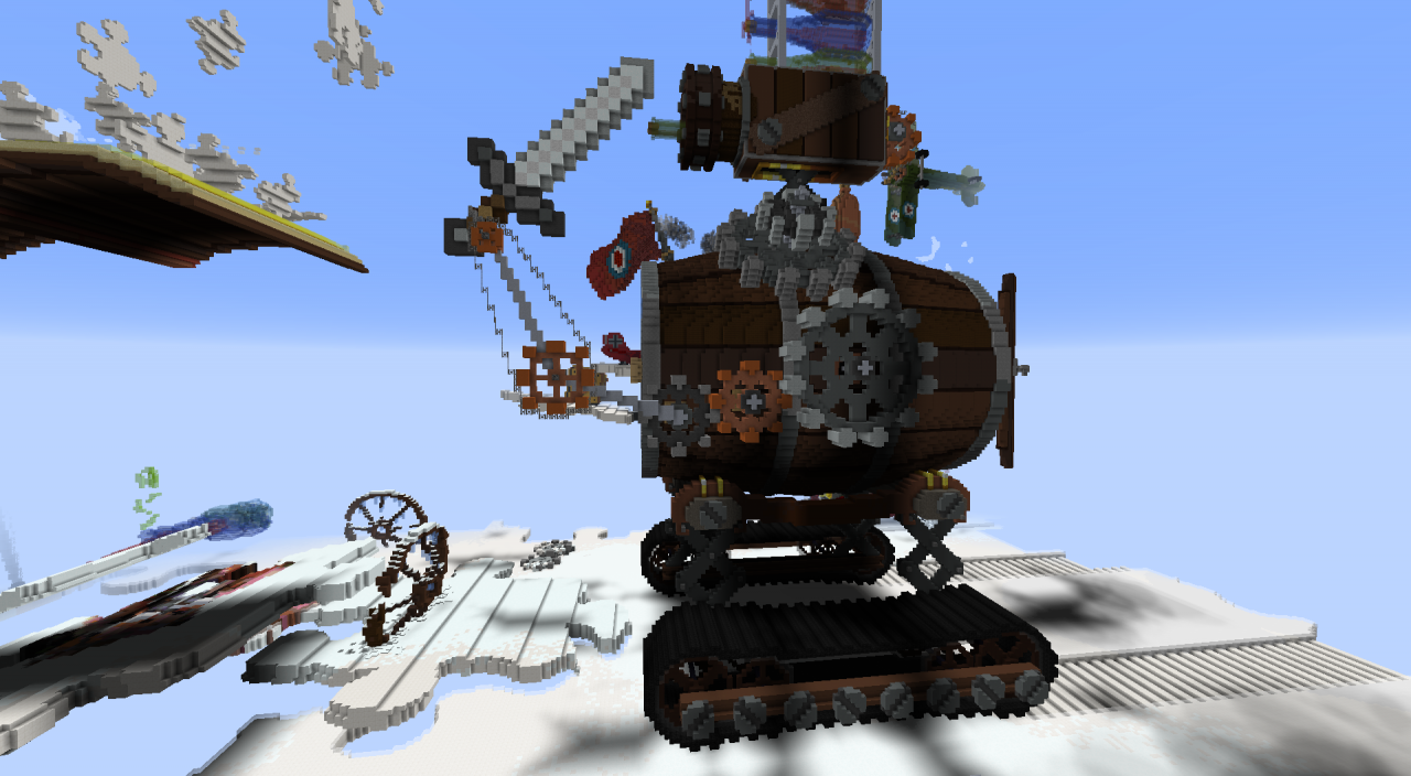 The Scrap Yard Minecraft Map