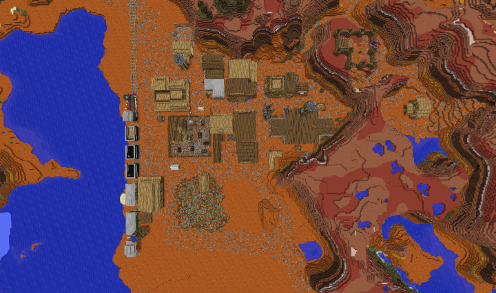 Purgatory Range - Wild West Spawn Minecraft Map