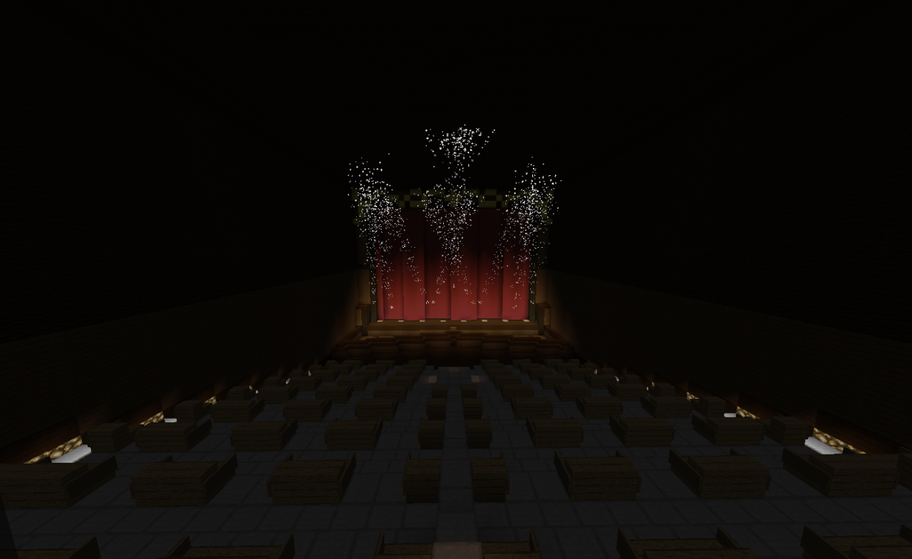 Minecraft FULLY WORKING Theatre! {Artia Theatre} 17w06a+ Minecraft Map