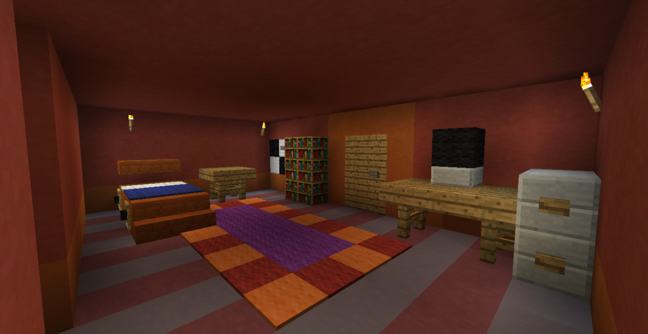 Papyrus and San's House Undertale Minecraft Map