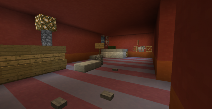 Papyrus and San's House Undertale Minecraft Map