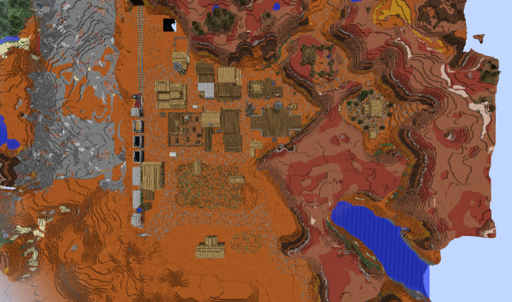 Purgatory Range - Wild West Spawn Minecraft Map