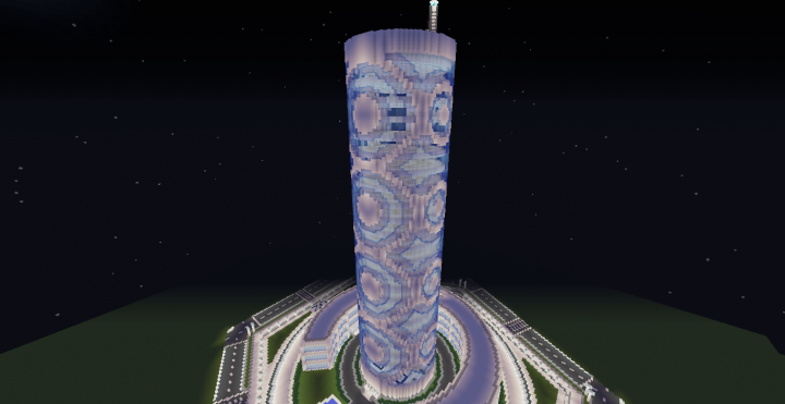 Quartz Tower #2 Minecraft Map