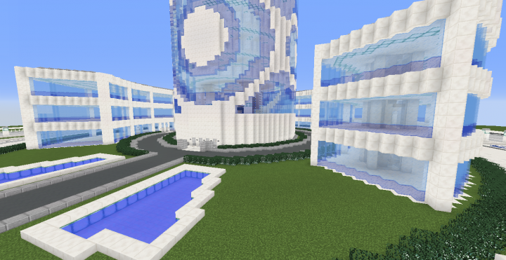 Quartz Tower #2 Minecraft Map