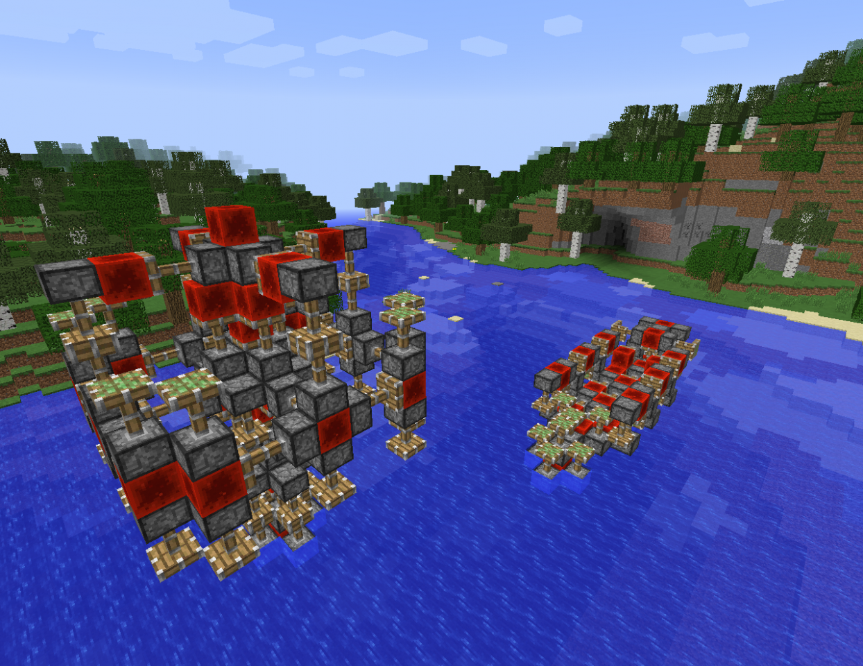 Piston Art Minecraft Map