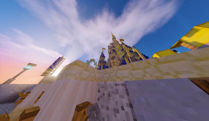 Walt Disney World Cinderella Castle | Build by Xeron100 Minecraft Project