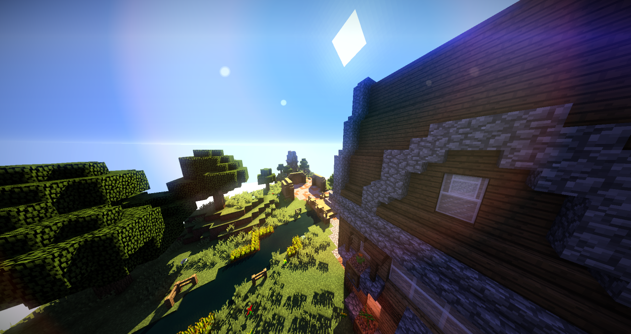 SkyBlock Server Spawn Minecraft Map