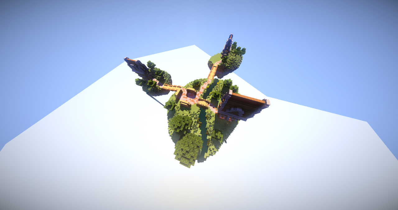 SkyBlock Server Spawn Minecraft Map