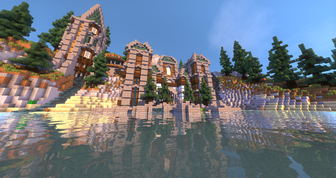 Island Castle Minecraft Map