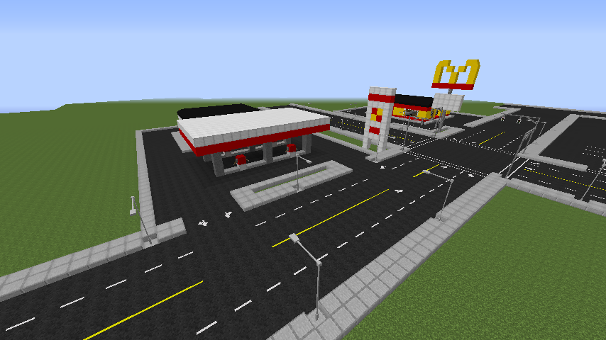 small town Minecraft Map