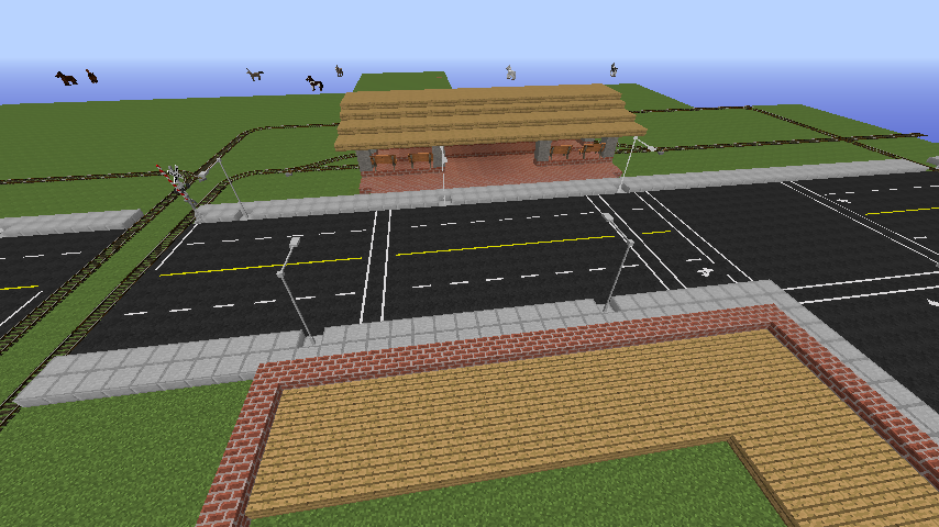 small town Minecraft Map