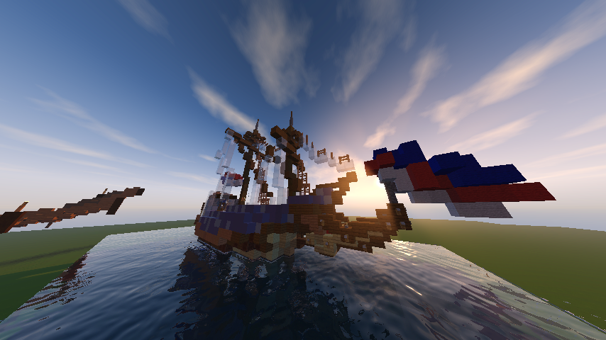 The Flying Mansch - Brigantine Minecraft Map