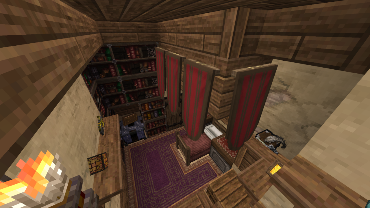 Rapunzel's Tower from Tangled Minecraft Map