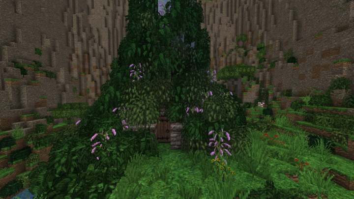 Rapunzel's Tower from Tangled Minecraft Map