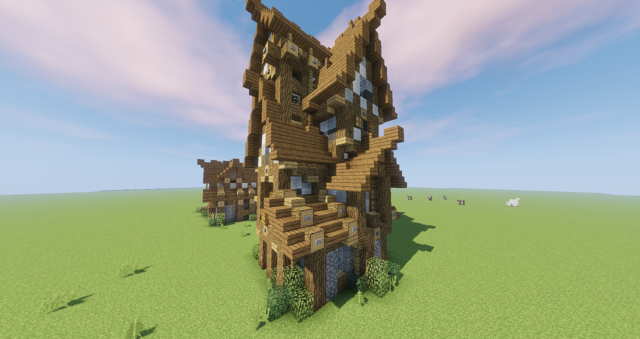 Big Medieval House Minecraft Map