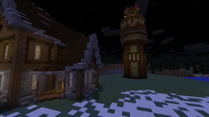 Tower of the Snowy Trees Minecraft Map