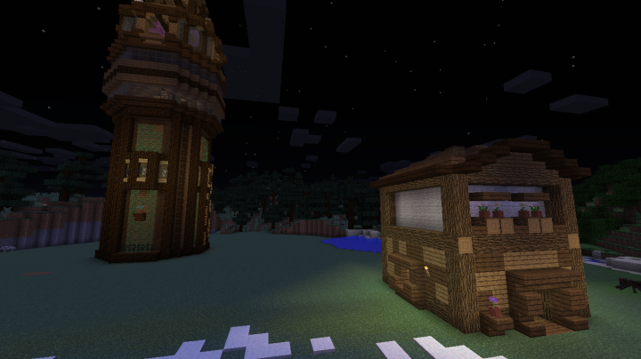 Tower of the Snowy Trees Minecraft Map