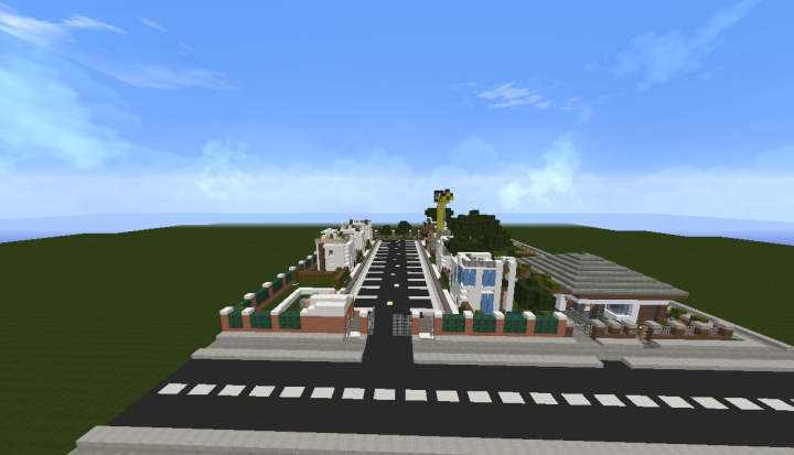 Housing estate Minecraft Map