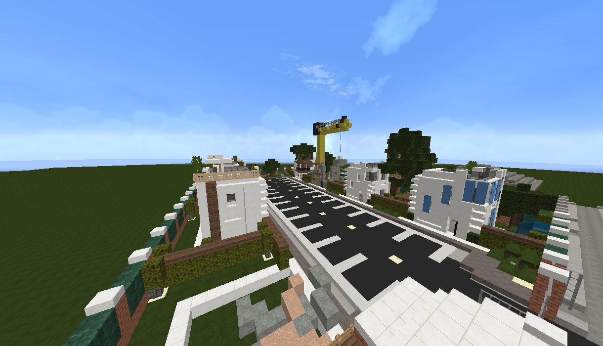 Housing estate Minecraft Map